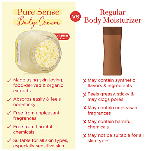 Buy Pure Sense Lemon Whipped Body Cream - Green Tea & Pomegranate ...