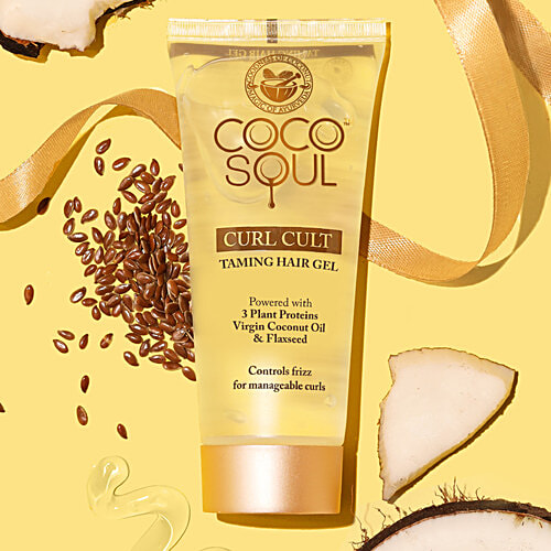 Coco Soul Curl Cult Taming Hair Gel - Controls Frizz, For Manageable Curls, 100 g