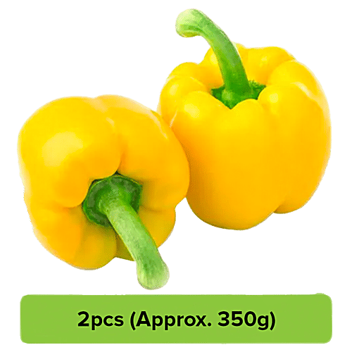 Buy Fresho Capsicum - Yellow Online at Best Price of Rs 47 - bigbasket