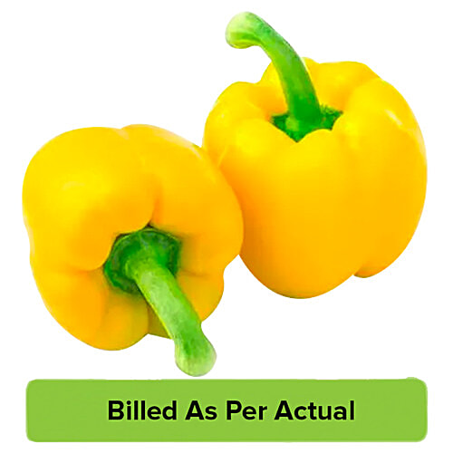 Buy fresho! Capsicum - Yellow Online at Best Price of Rs 79.72 - bigbasket