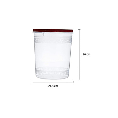 Buy MTL Round Container - Durable, Brown Online at Best Price of Rs 325 ...