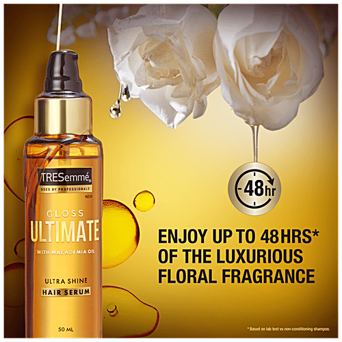 Buy Tresemme Gloss Ultimate Ultra Shine Hair Serum With Macadamia Oil ...