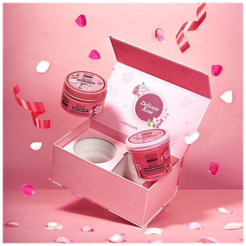 Buy Bryan & Candy Body Polishing Kit - Delicate Rose, Scrub & Body Butter, For Men & Women ...
