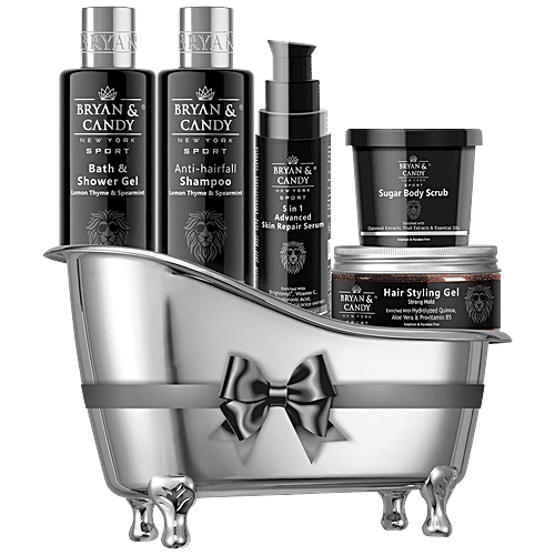 Buy Bryan & Candy Sport Body Care Bath Tub Gift Set - Complete Home Spa ...