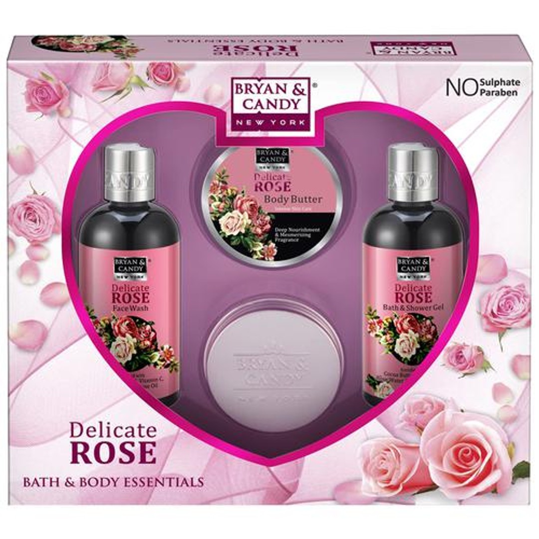 Buy Bryan & Candy Heart Combo Kit - Delicate Rose, Bath & Body ...