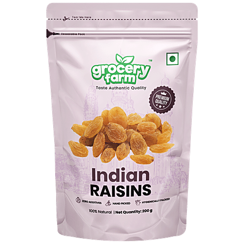 Buy Grocery Farm Indian Raisins - Premium & Hand Picked, 100% Natural ...