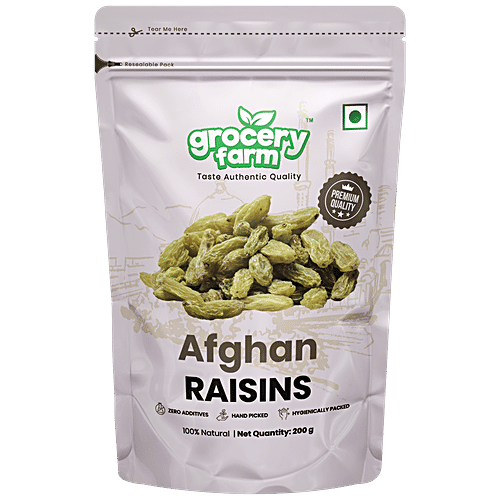 Buy Grocery Farm Afghan Raisins - Premium & Hand Picked, 100% Natural ...