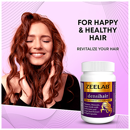 Buy ZEELAB Densihair Softgel Capsule - Prevents Hair Fall, Repairs ...