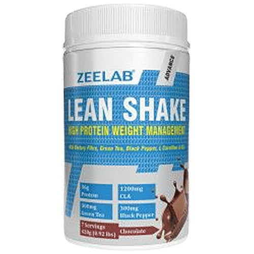Buy ZEELAB Lean Shake - High Protein Weight Management, Chocolate ...