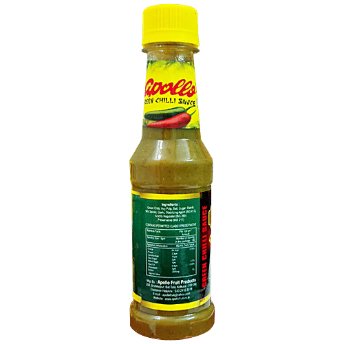 Buy Apollo Green Chilli Sauce - Adds Flavour & Taste Online at Best ...