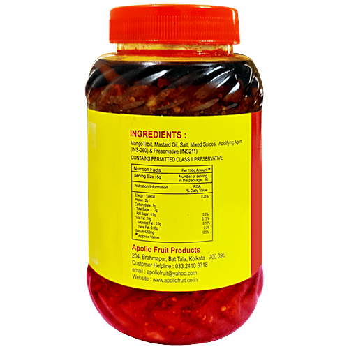 Buy Apollo Mango Pickle - Tangy & Spicy Online at Best Price of Rs 72 ...