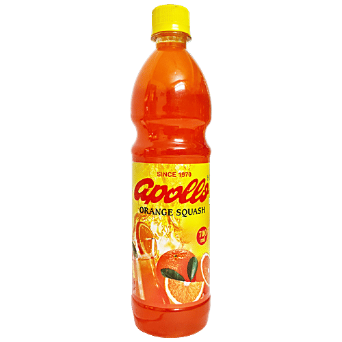 Buy Apollo Orange Squash - Refreshing Drink Online at Best Price of Rs ...