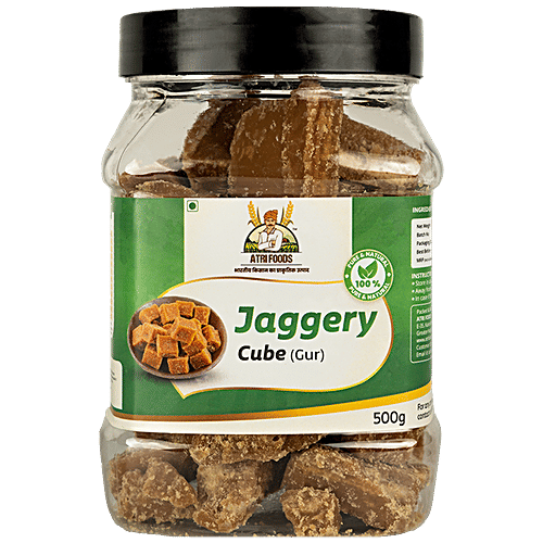 Buy ATRI FOODS Jaggery Whole/Cube - Gur Online at Best Price of Rs 90 ...