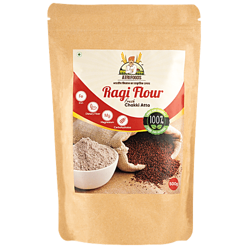 Buy ATRI FOODS Ragi Flour Online at Best Price of Rs 55 - bigbasket