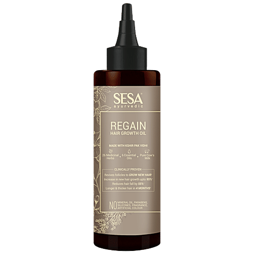 Buy Sesa Ayurvedic Regain 2 Step Hair Growth Kit - Reduces Hairfall ...