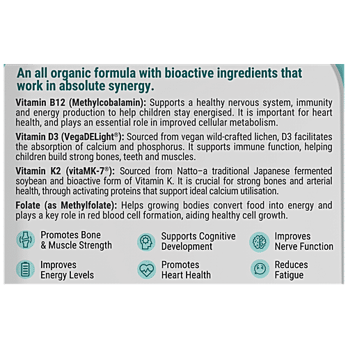 Buy Wellbeing Nutrition Frozen Elsa Melts Kids Organic Vitamin B12, D3 ...