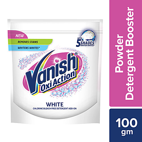 Buy Vanish Oxi Action Crystal White Fabric Whitener Online at Best Price of Rs 69 - bigbasket