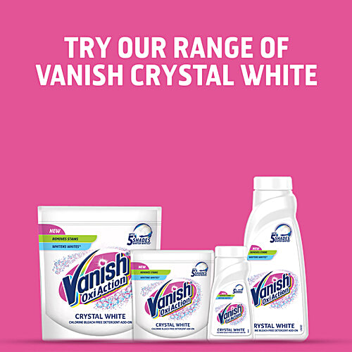 Buy Vanish Oxi Action White Chlorine Bleach Free Detergent Powder ...