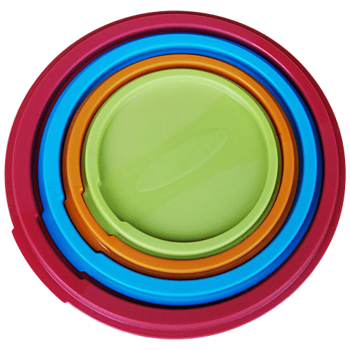 Buy Princeware Storage Containers - Plastic, Assorted Colours, Store ...