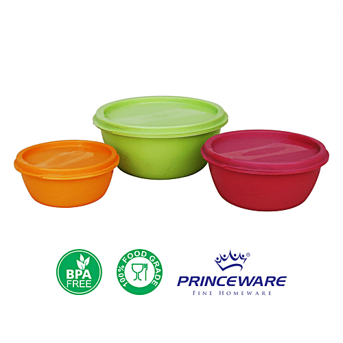 Buy Princeware Storage Container - Plastic, Assorted Colours, Store ...