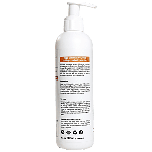 Buy Beauty Bee Methi & Horsetail Shampoo - Deep Nourishment With ...