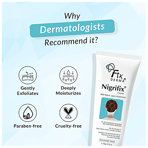 Buy Fixderma Nigrifix Cream - Exfoliates Skin, Treats Dark Patches On ...
