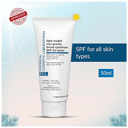 Buy Fixderma Cosmetic Laboratories Lightweight Non-Greasy Broad ...