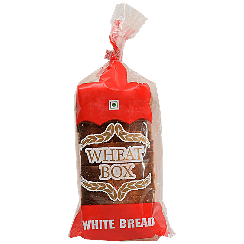 Buy WHEAT BOX White Bread - Fresh, Fluffy, Sweet Online at Best Price of Rs 30 - bigbasket