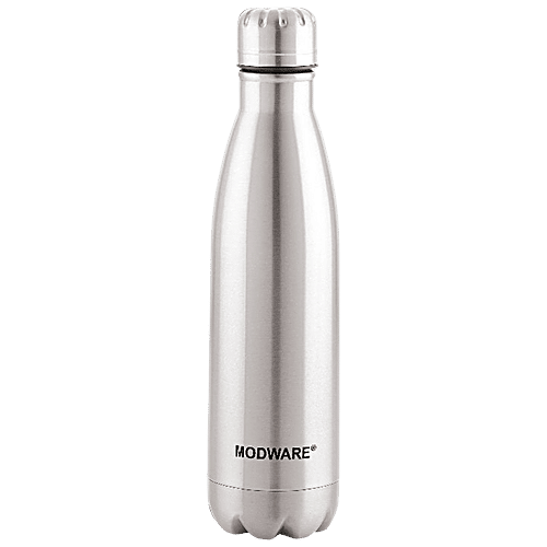 Buy Modware Kool King Stainless Steel Vacuum Insulation Bottle - Silver ...