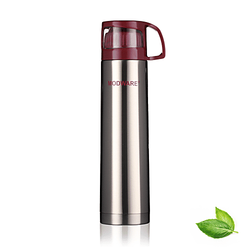 Buy Modware Kup Easy Stainless Steel Vacuum Flask - Mahroon Online at ...