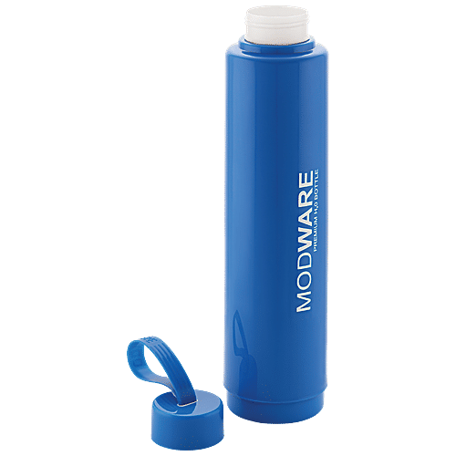 Buy Modware Kool Kammander Insulated Bottle - Blue, Leak Proof, Retains ...