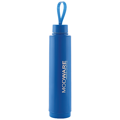 Buy Modware Kool Kammander Insulated Bottle - Blue, Leak Proof, Retains ...