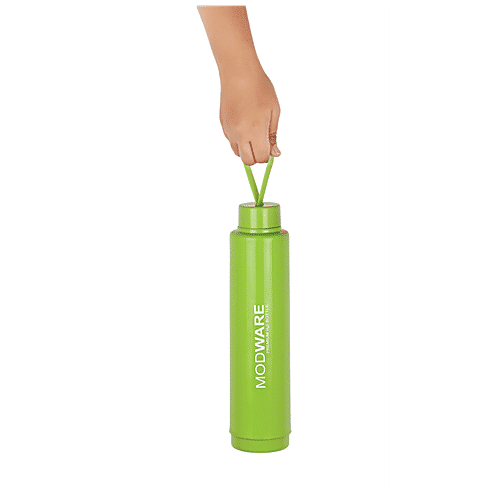 Buy Modware Kool Kammander Insulated Bottle - Green, Leak Proof ...