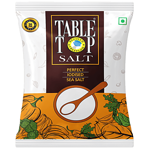 Buy TABLE TOP Refined Iodised Salt - Rich In Iron Online at Best Price ...