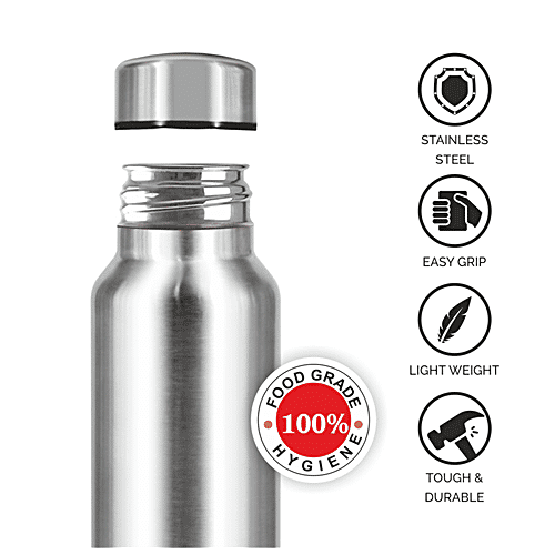 Buy Flair Plastics Pro Steel Wave - Stainless Steel Bottle, Lightweight ...