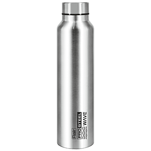 Buy Flair Plastics Pro Steel Wave - Stainless Steel Bottle, Lightweight ...