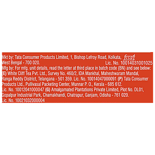 Buy Tata Tea Chakra Gold Care - Goodness Of Five Natural Ingredients ...