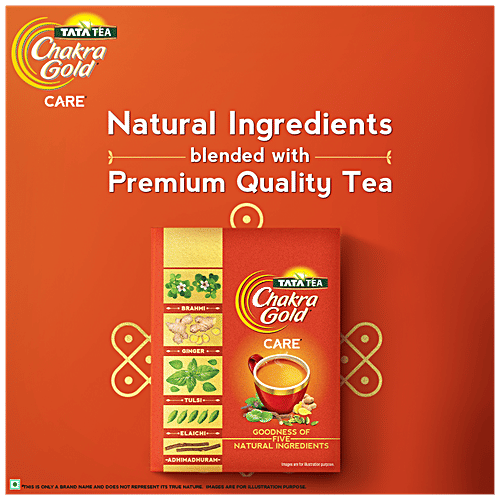 Buy Tata Tea Chakra Gold Care - Goodness Of Five Natural Ingredients ...
