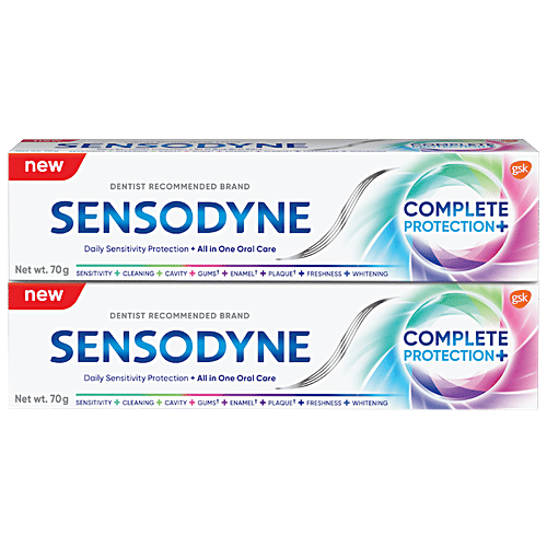 Buy Sensodyne Toothpaste Complete Protection+ Combo Pack - All In One ...