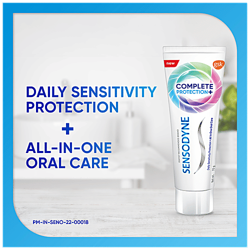 Sensodyne Toothpaste Complete Protection+ Combo Pack - All In One Daily ...