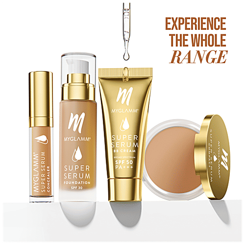 Buy MyGlamm Super Serum Compact Powder - Infused With Hyaluronic Acid ...
