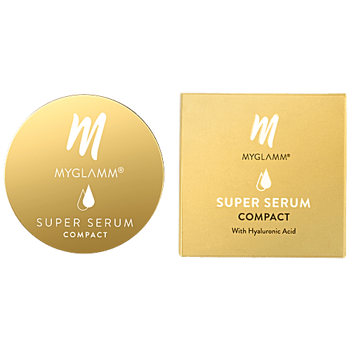 Buy MyGlamm Super Serum Compact Powder - Infused With Hyaluronic Acid ...