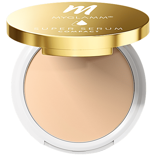 Buy MyGlamm Super Serum Compact Powder - Infused With Hyaluronic Acid ...