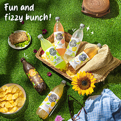 Buy Paper Boat Zero Lemon Lime Sparkling Water - Carbonated Water ...