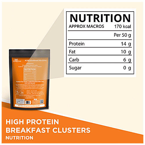 Buy Kilobeaters Breakfast Clusters - Vanilla, High Protein, Keto ...
