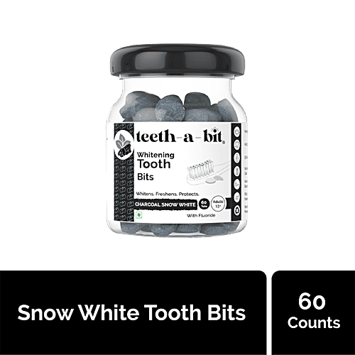 Buy Teeth a Bit Whitening Bits - Charcoal Snow White Online at Best ...
