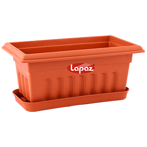 Buy Janata Planter Tray - No.12, Rectangle, Plastic, Assorted Colour ...