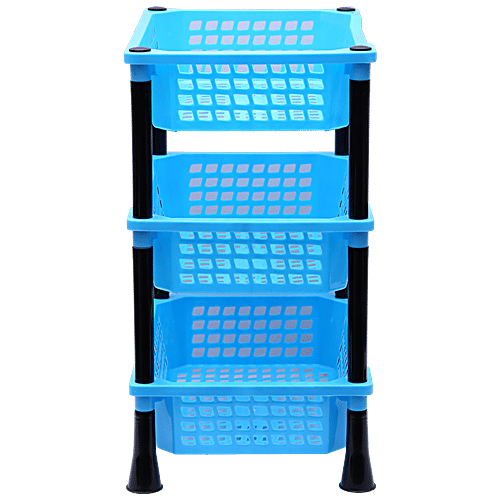 Buy Lapaz Rack Stack Kitchen Stand - 3 Tier, Blue, Multipurpose Use ...
