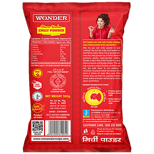 Buy Wonder Chilly Powder Online at Best Price of Rs 250 - bigbasket