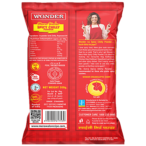 Buy Wonder Spicy Chilly Powder Online at Best Price of Rs 290 - bigbasket